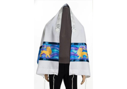 Why is the symbol of the Lion of Judah on the Bar Mitzvah tallit consi ...