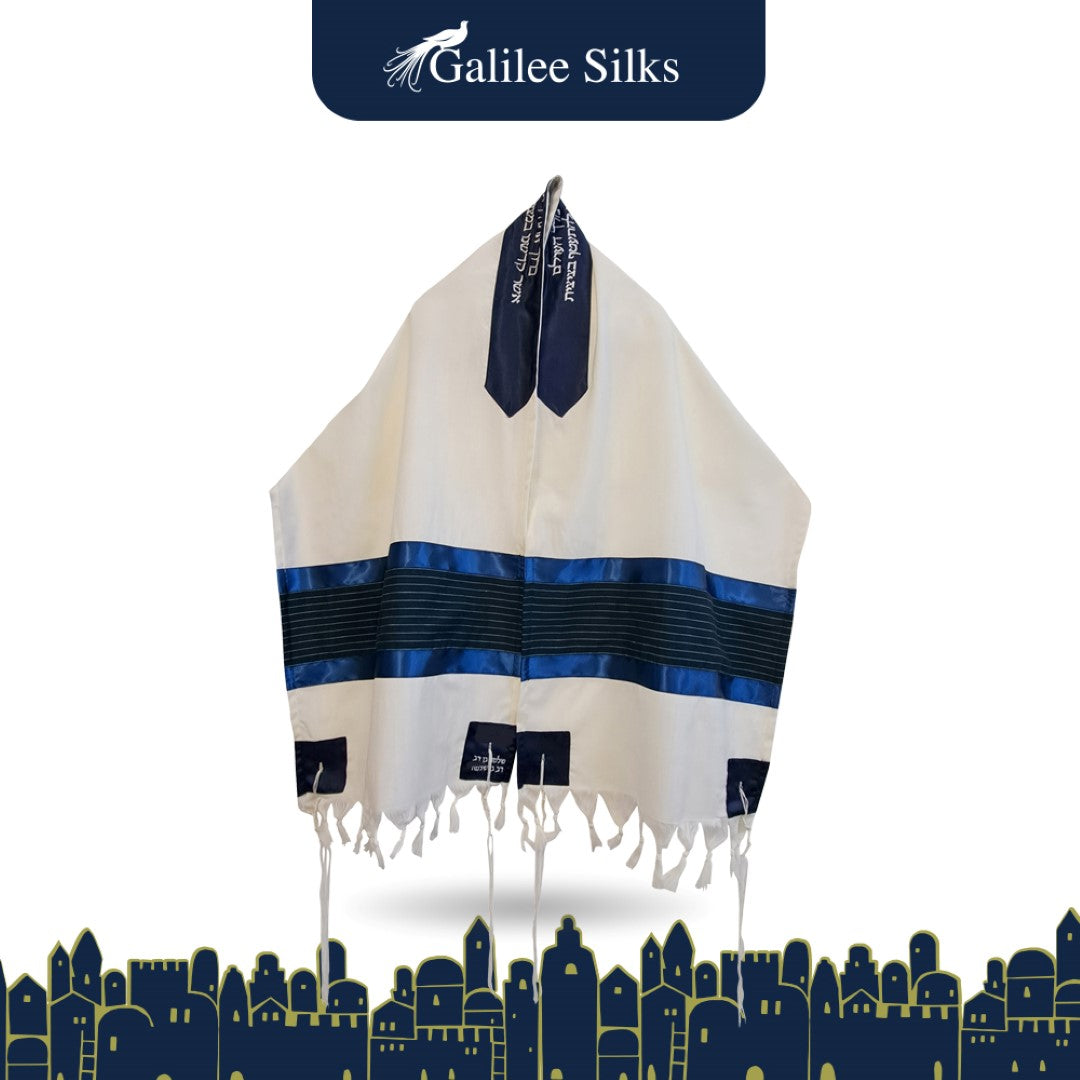Custom Bar Mitzvah Tallit, Modern Tallit for Men – Galilee Silks