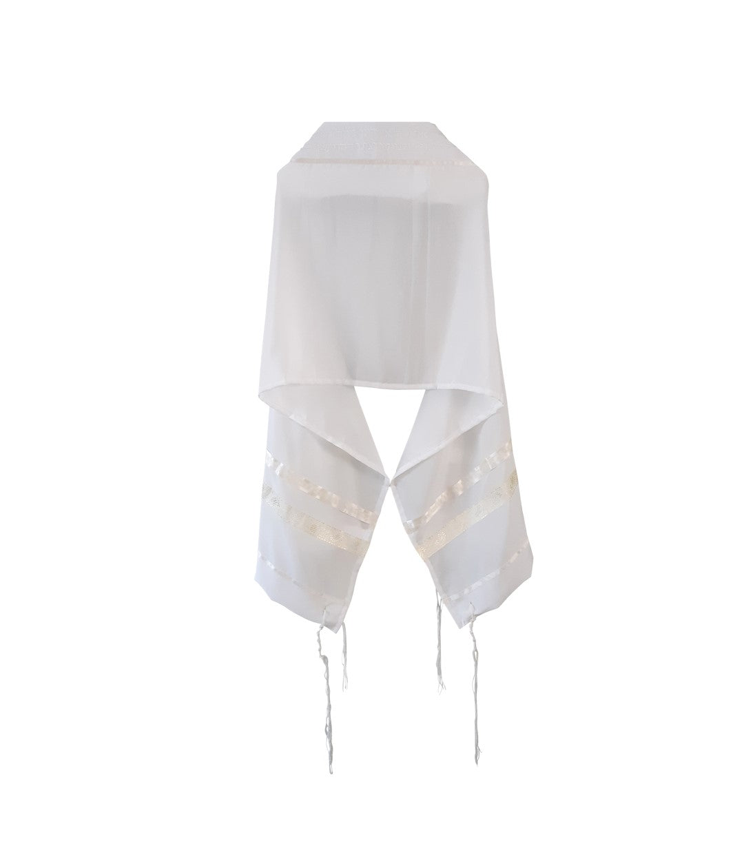 Cream Paisley Silk Tallit for women, Bat Mitzvah Tallit, Girl's Tallit ...