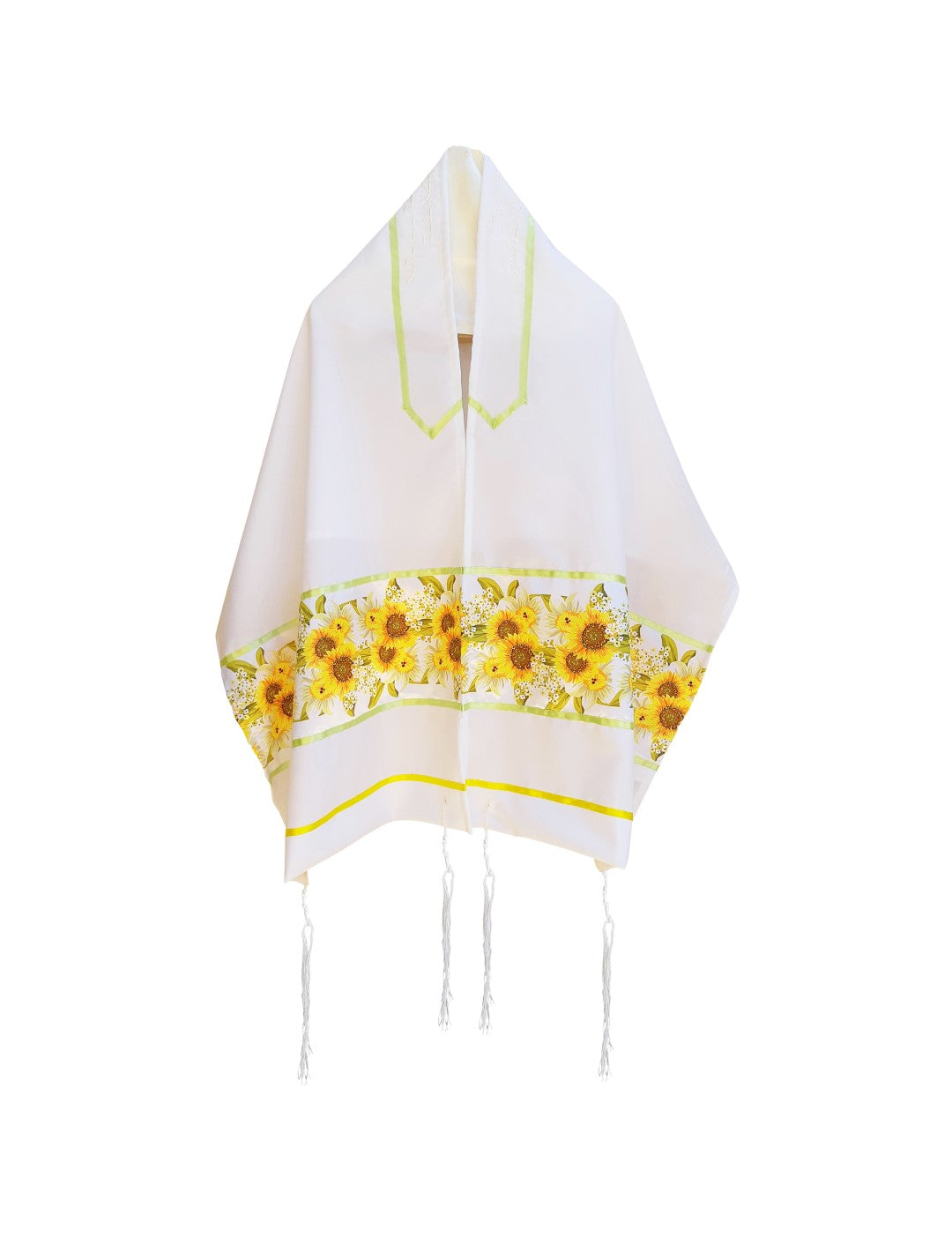 Sunflowers Field Tallit for Woman, Girl Tallit, Bat Mitzvah tallit Set ...