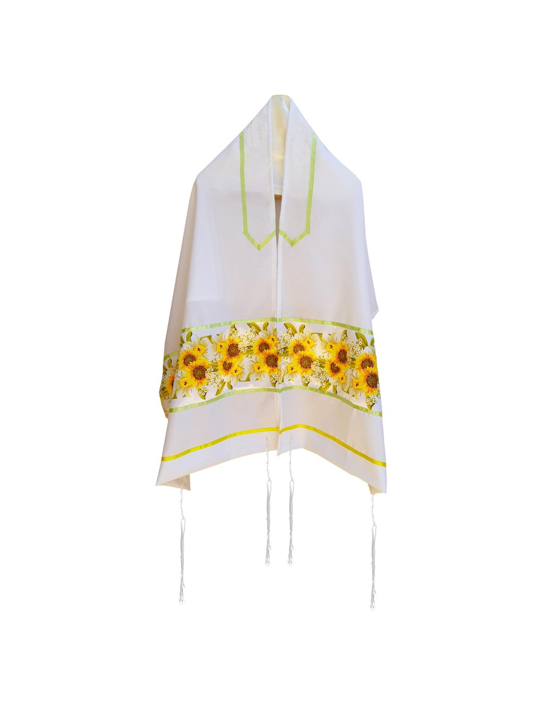 Sunflowers Field Tallit for Woman, Girl Tallit, Bat Mitzvah tallit Set ...