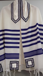 Jewish Shawl: Buy Classic Man Jewish Prayer Shawl | Galilee Silks
